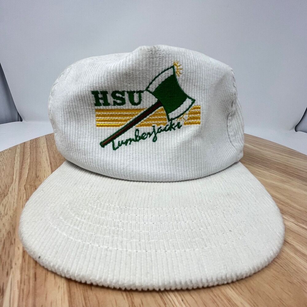 Rare Hsu Humboldt Lumberjacks Vintage White Corduroy … - Gem